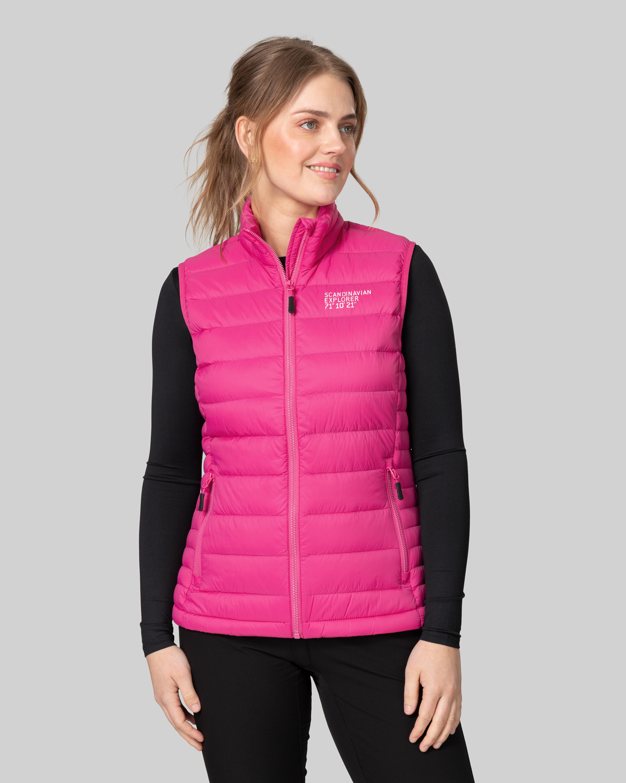 Down Vest Ultra Light Women - Pink Cerise