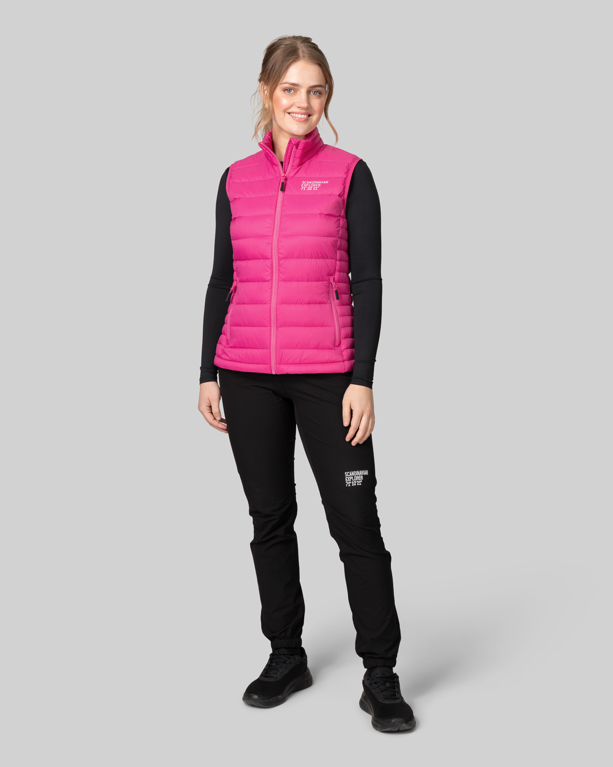 Down Vest Ultra Light Women - Pink Cerise
