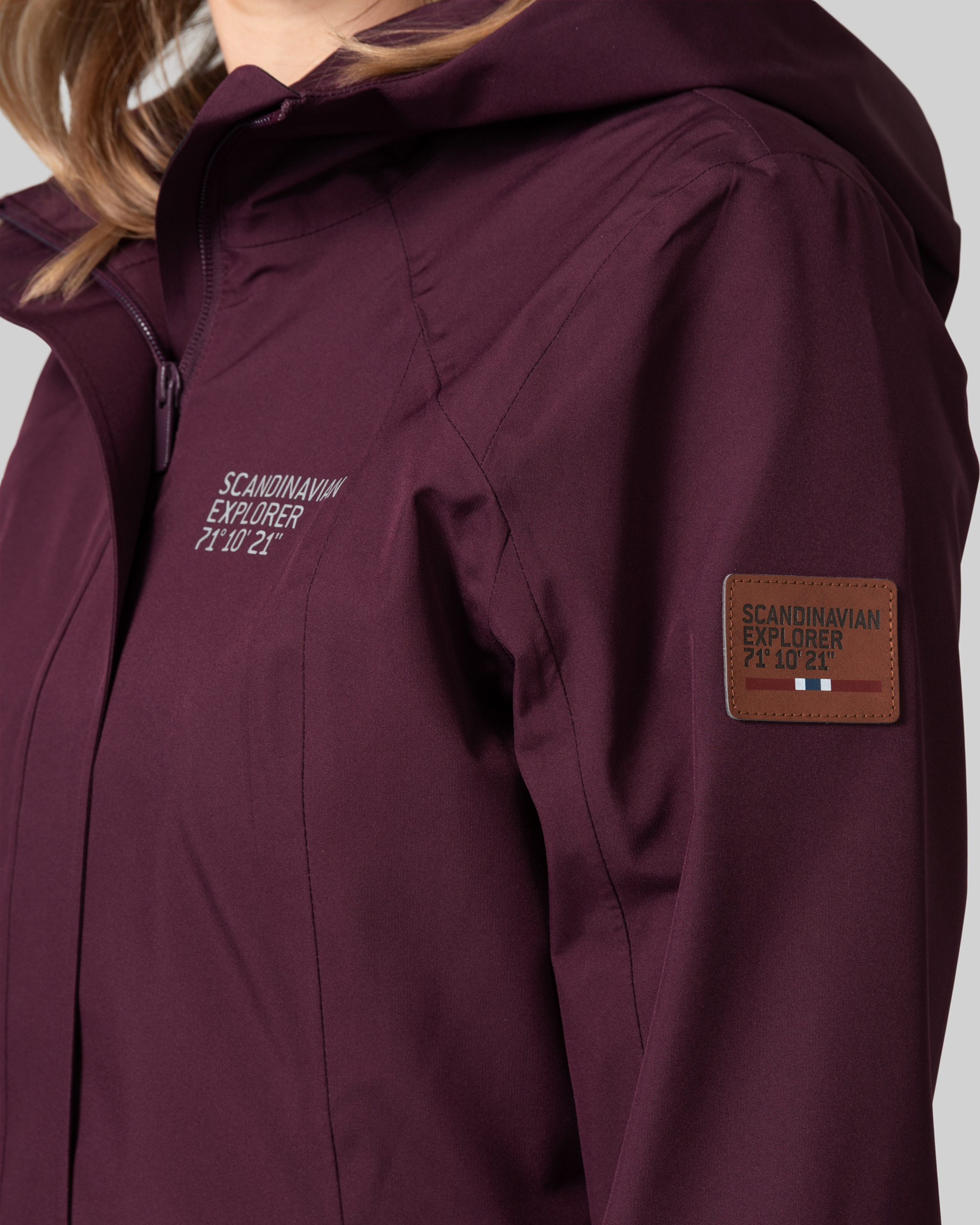 Shell Rain Coat Women