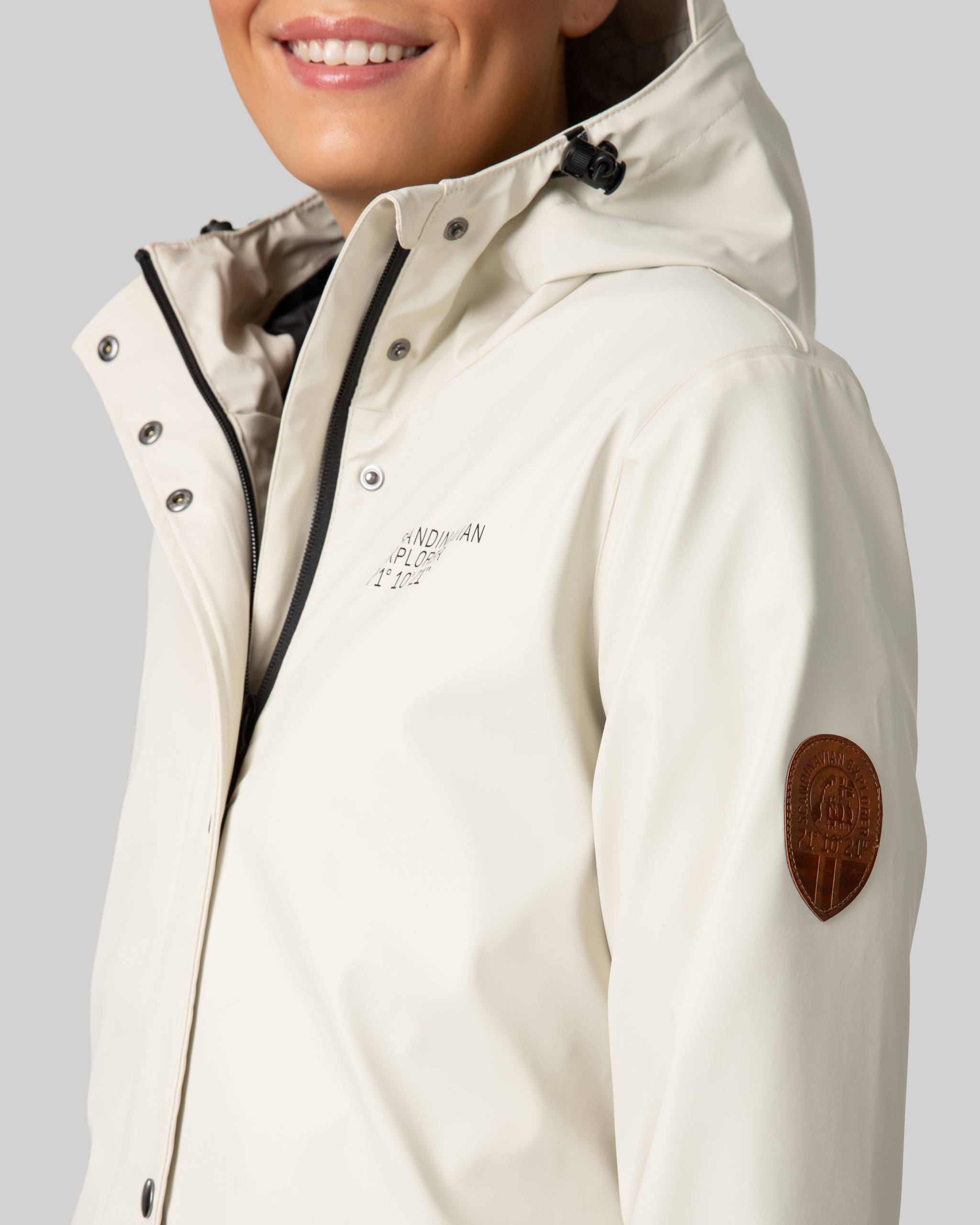 Womens Rain Coat PU